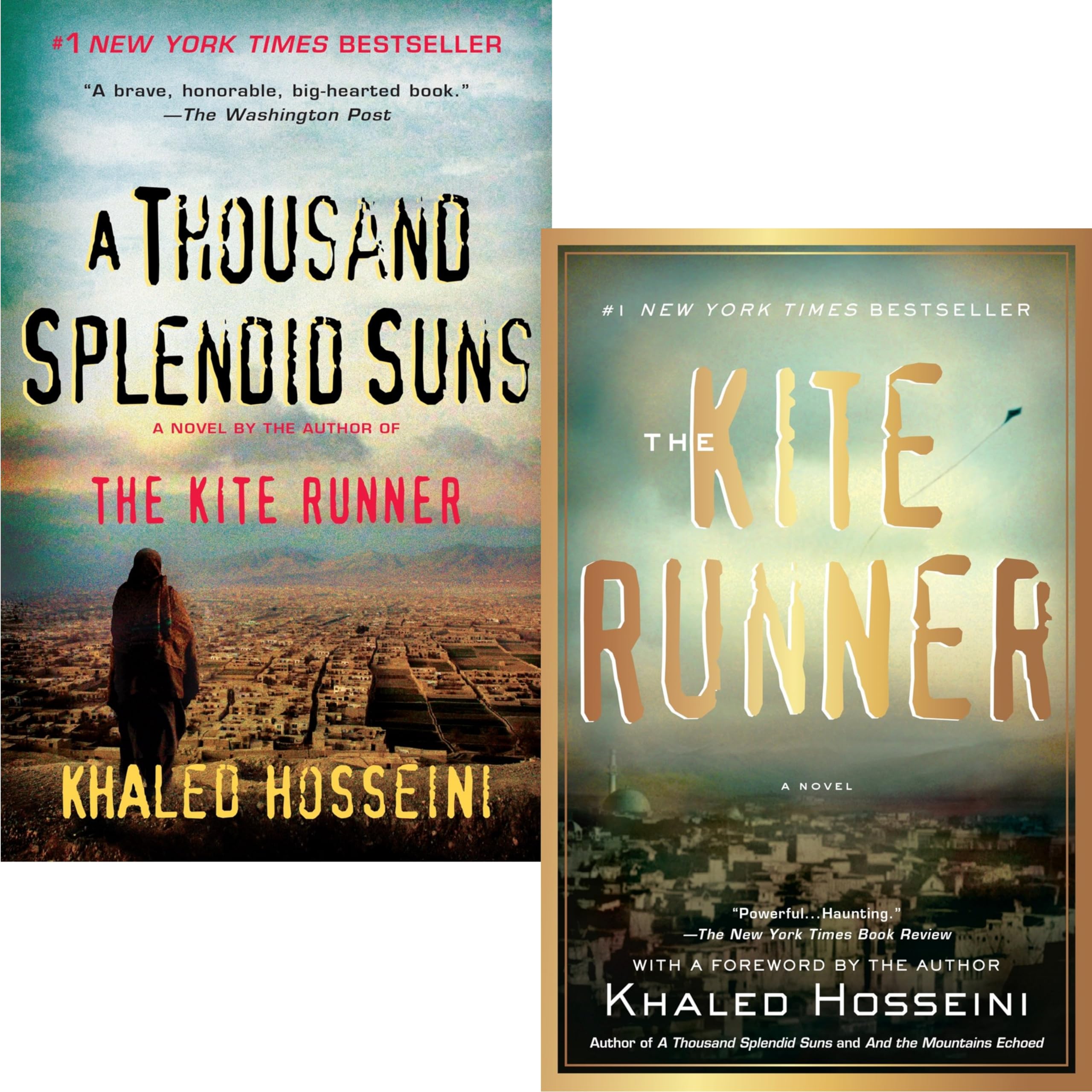 2 Book Set : The Kite Runner + A Thousand Splendid Suns (Kite Runner ...