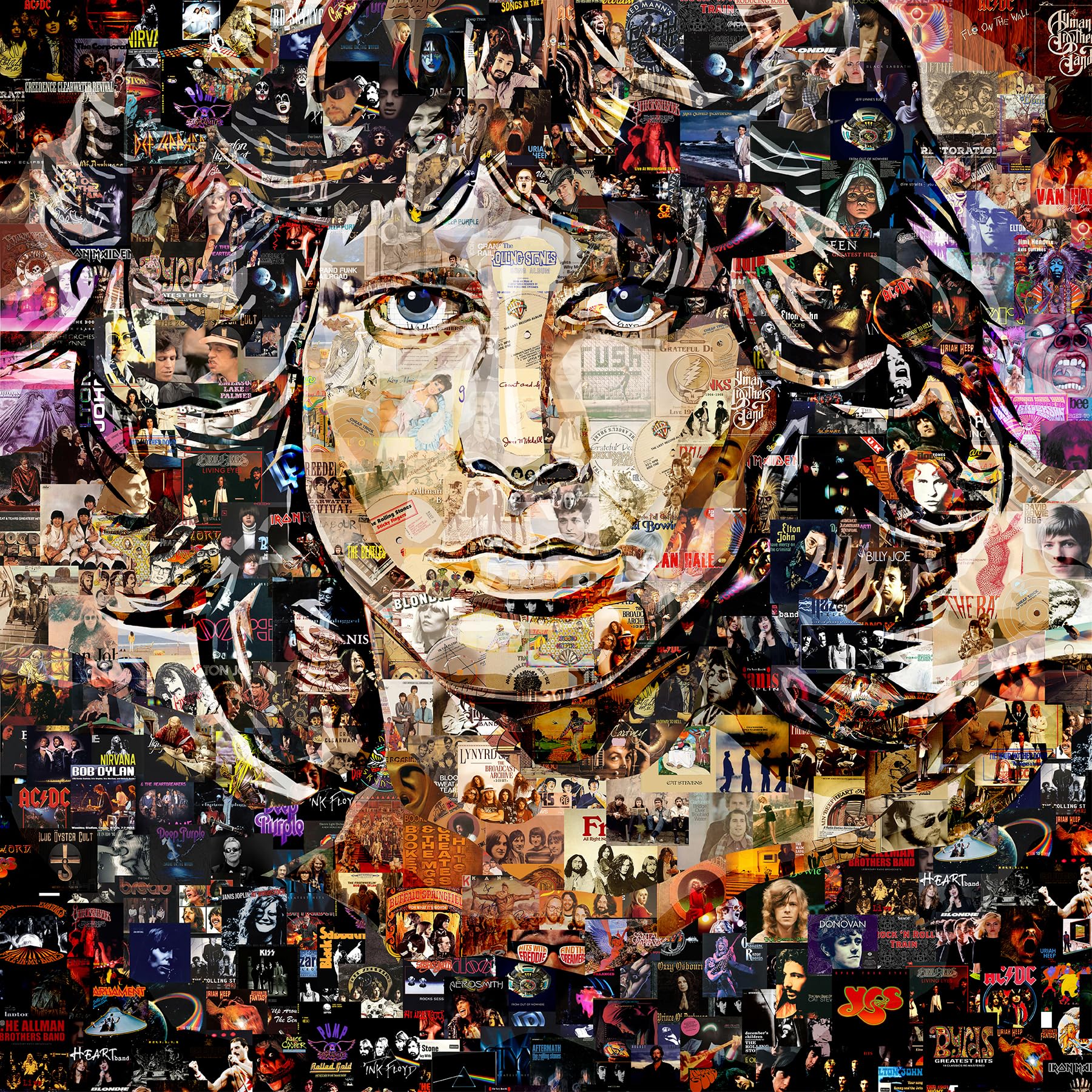 Jim Morrison Collage