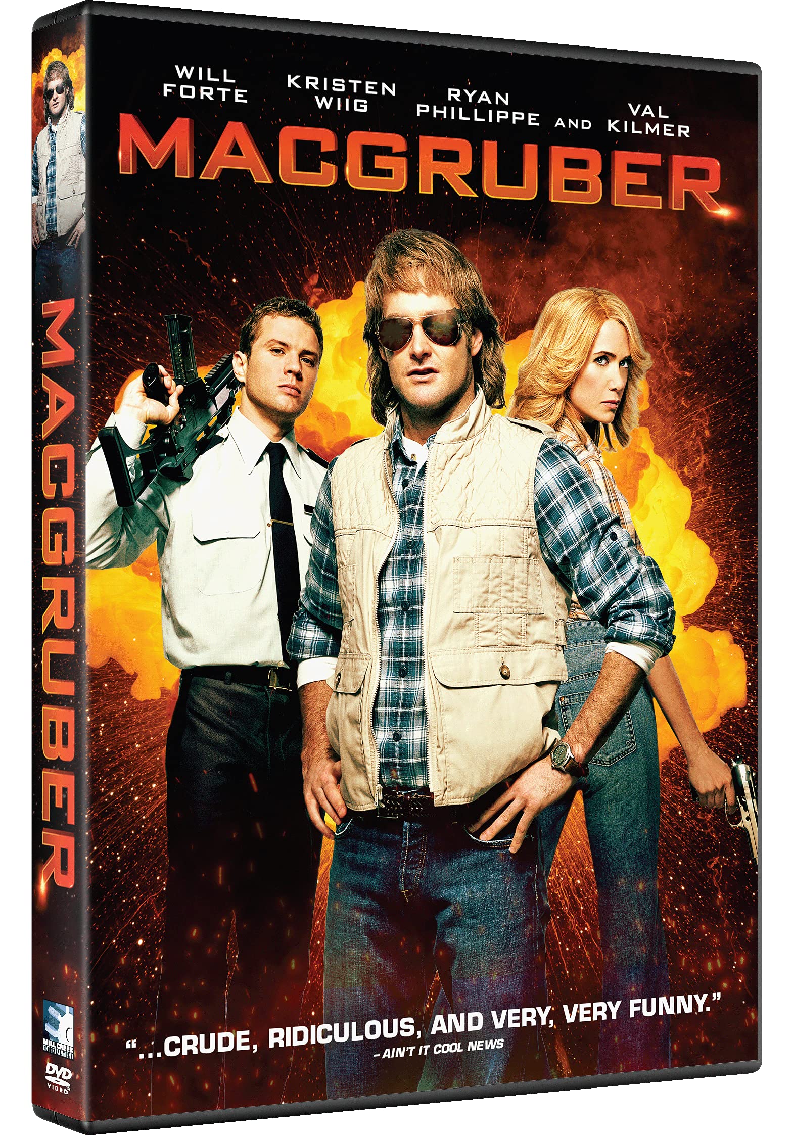 Amazon.com: MACGRUBER DVD : Will Forte, Kristen Wiig, Ryan Phillippe ...