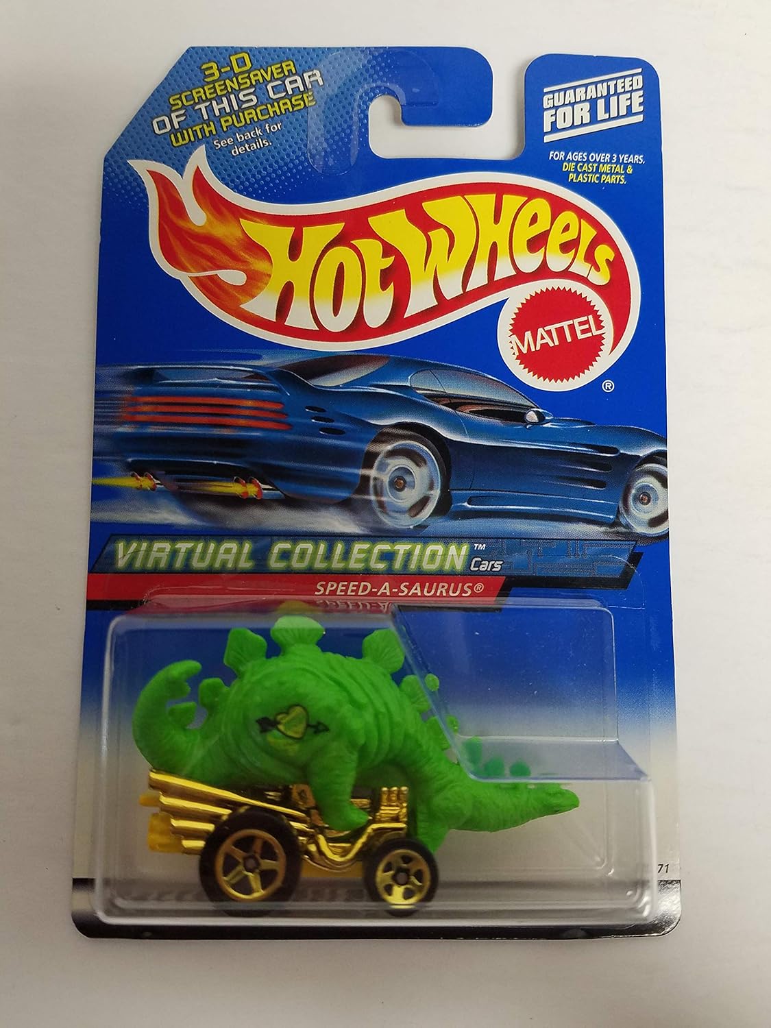 Speed-A-Saurus Virtual Collection Hot Wheels 2000 1/64 scale diecast ...