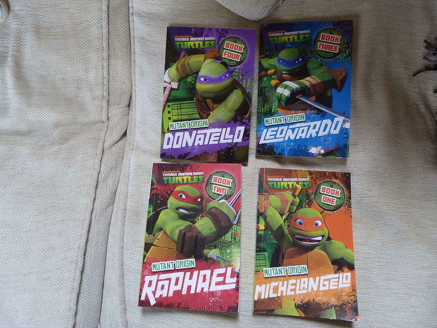 Nickelodeon Teenage Mutant Ninja Turtles Origin Stories: Meet the Four ...