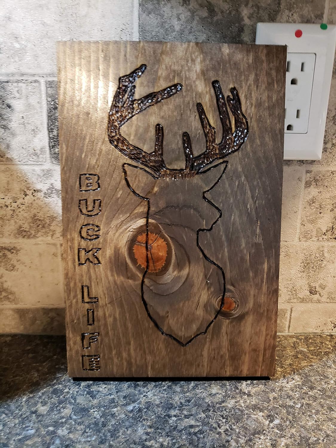 Amazon.com: Buck Life - wood burning : Handmade Products