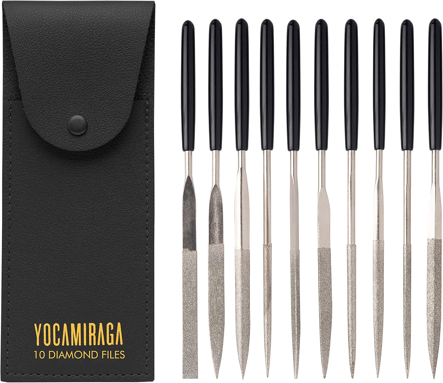 Amazon.com: YOCAMIRAGA 10pcs Diamond File Set, Needle Files for Jewelry ...
