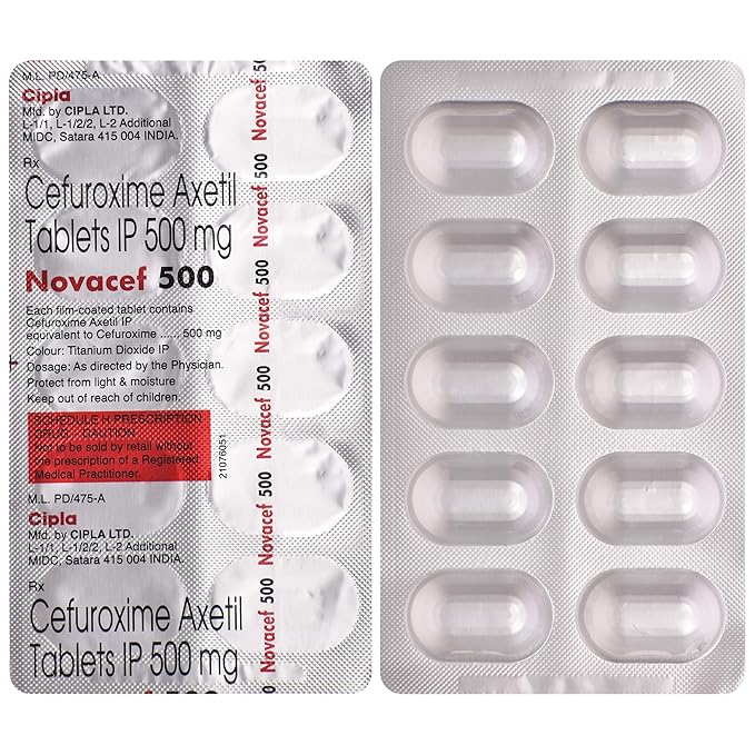 Novacef 500 - Strip of 10 Tablets : Amazon.in: Health & Personal Care