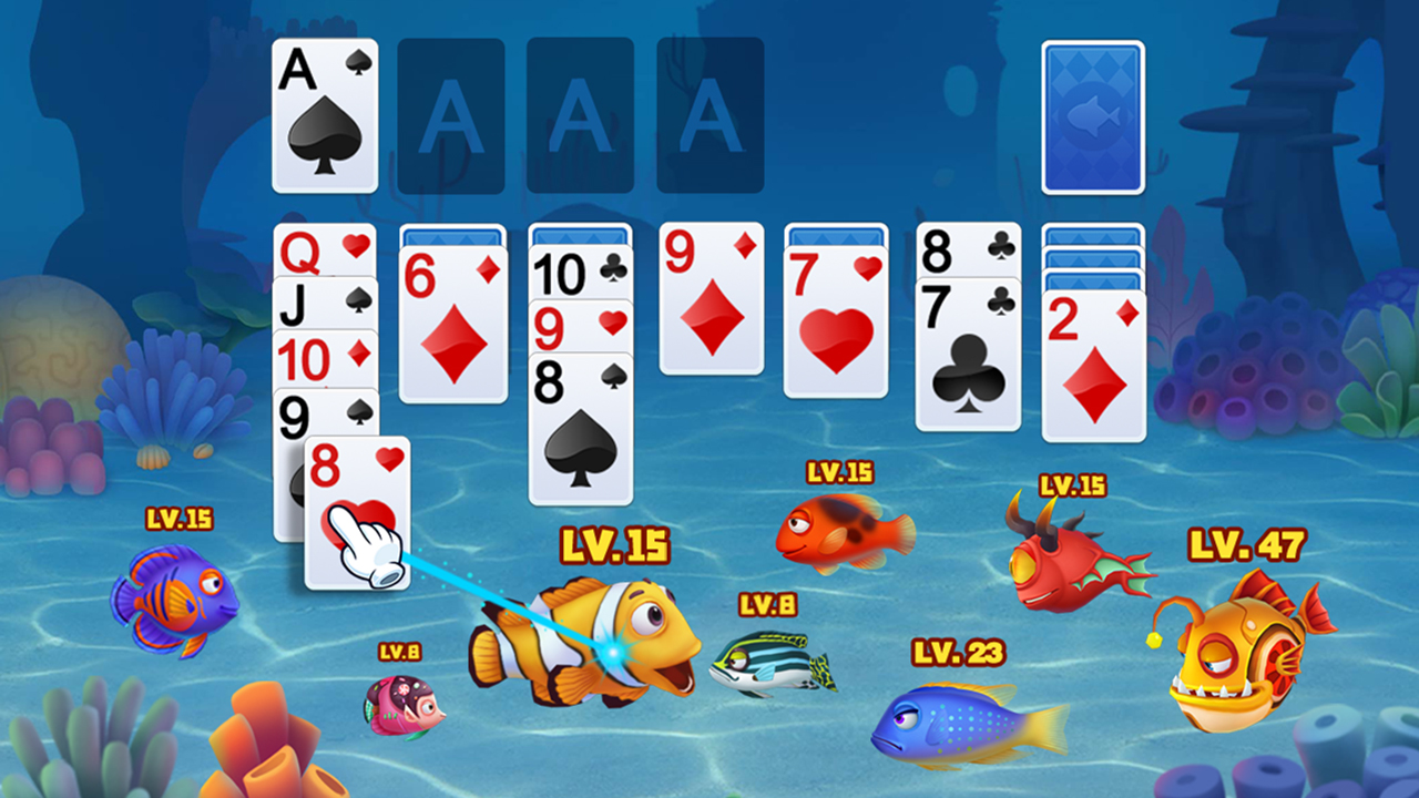 Solitaire Klondike Fish - App on Amazon Appstore
