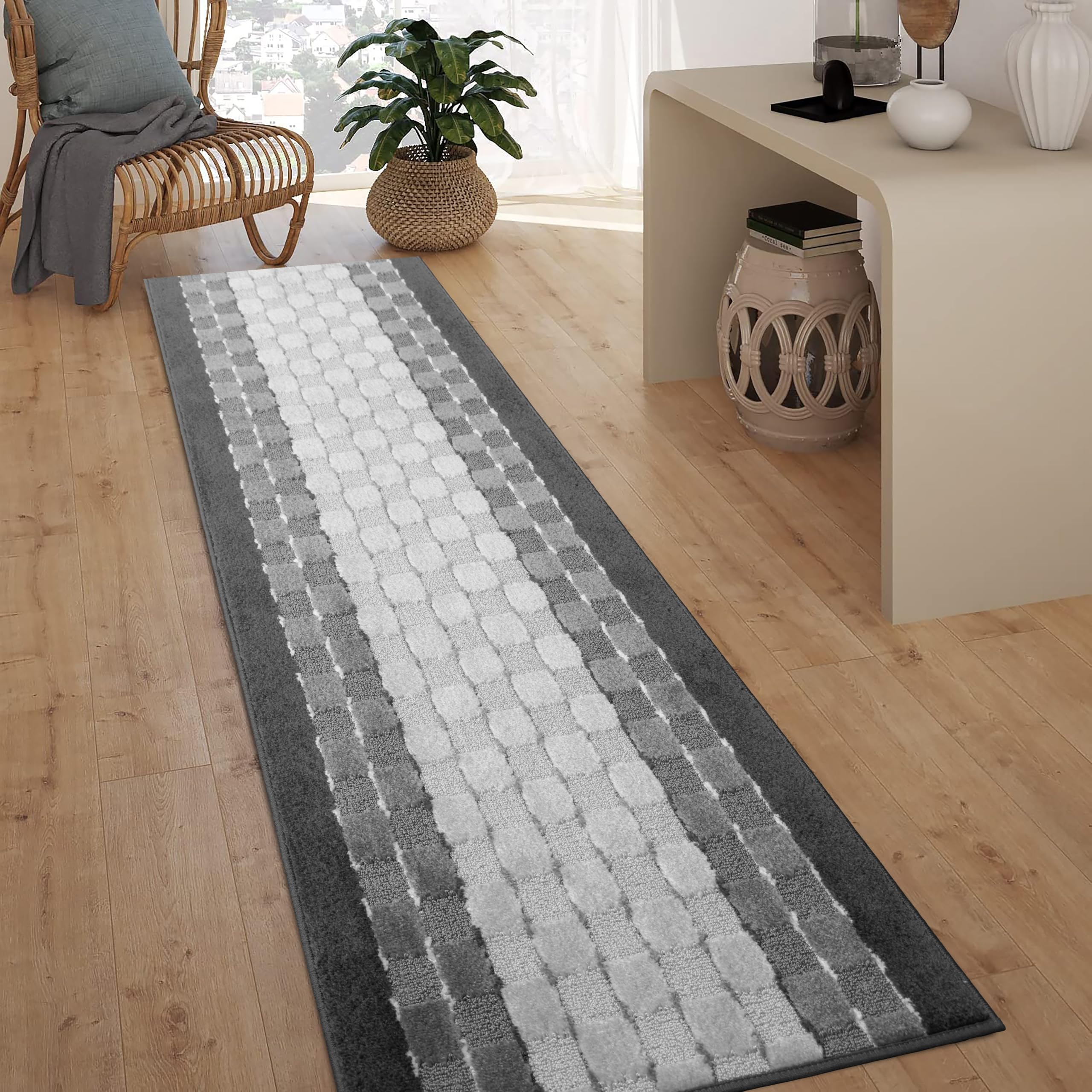 Amazon.com: Non Slip Washable Carpet Runner Rug, Custom Floor Mat for ...