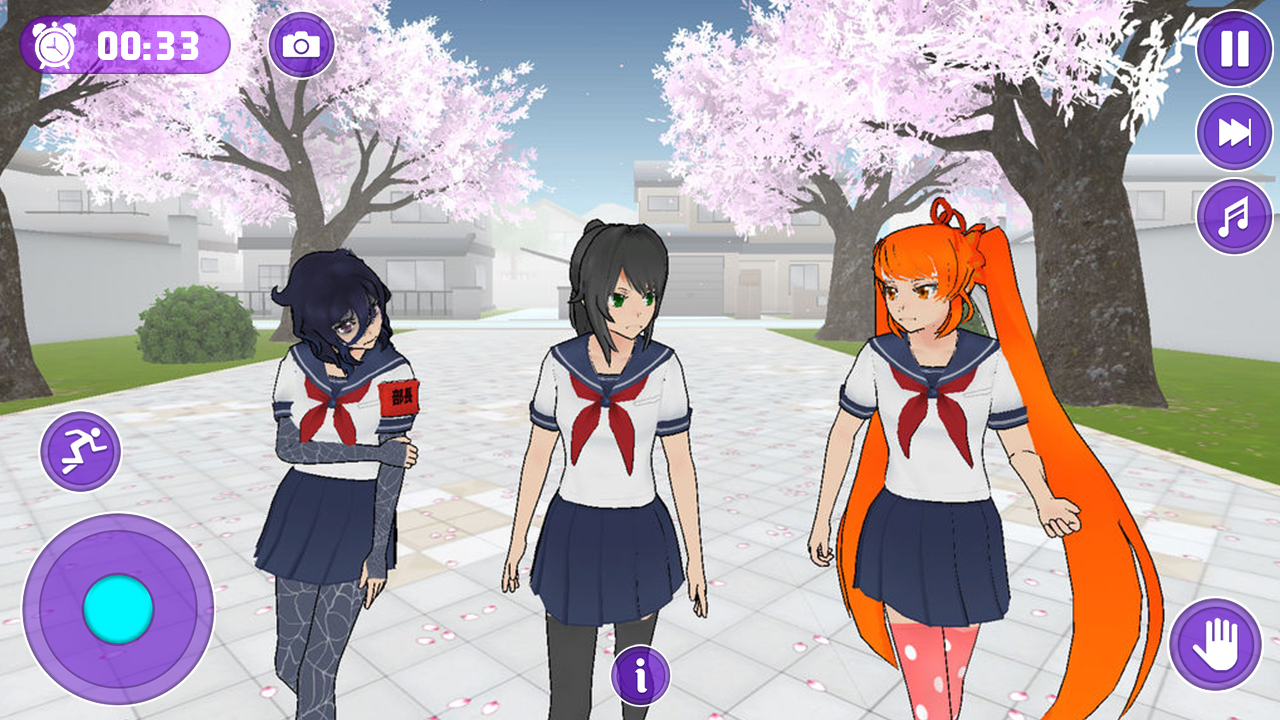 Anime High School Japanese Girl Life Simulator: Anime School Girl ...