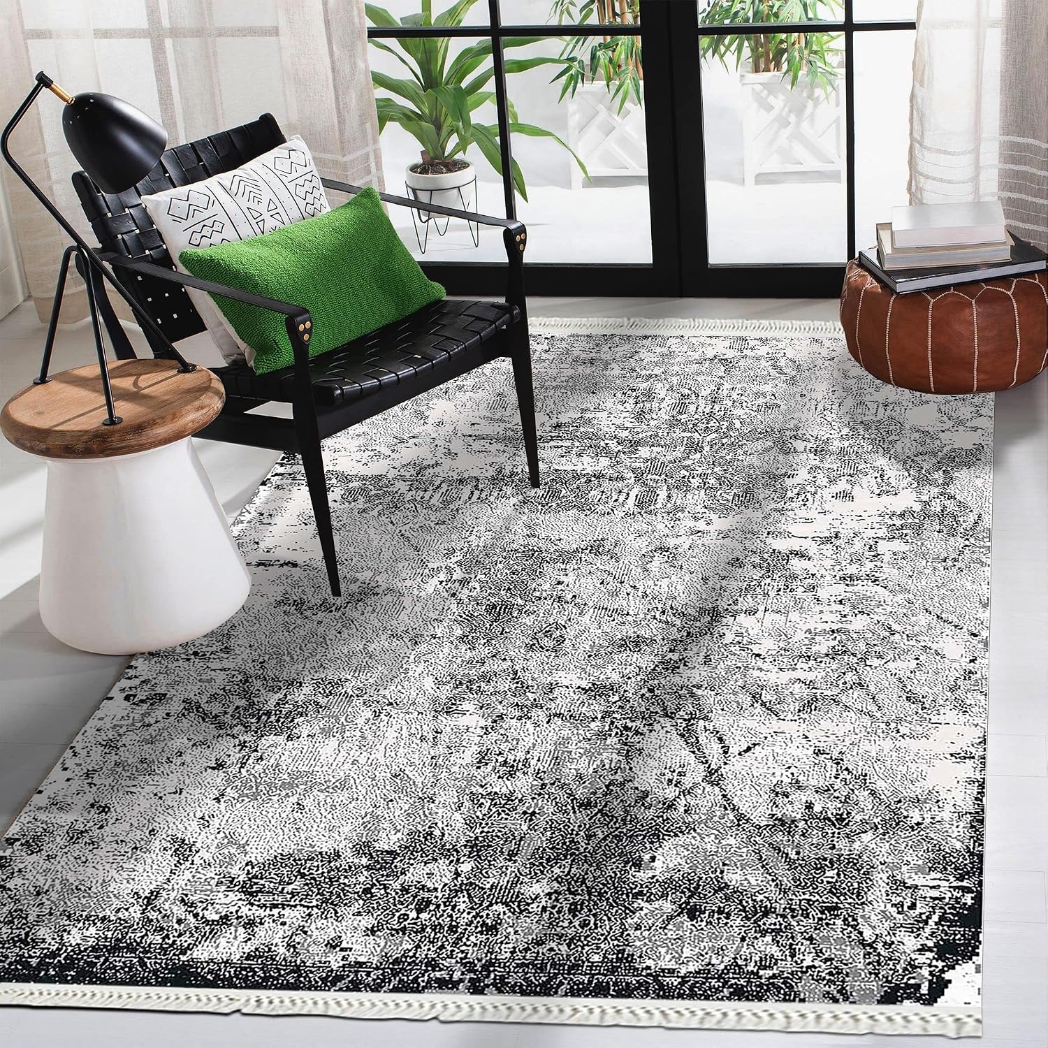 Amazon.com: Vintage Decorated with Traditional Lines Door mat, Digital ...