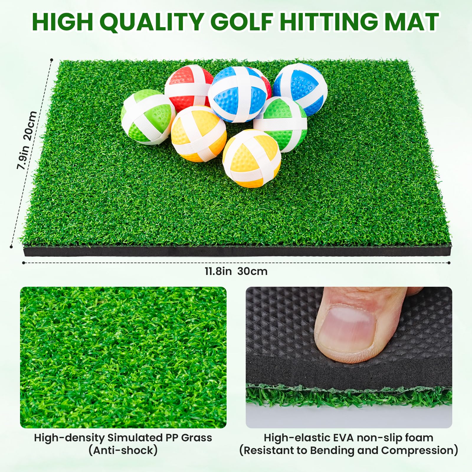 Snapklik.com : Battle Golf Game Chipping Practice Mat, Perfect For ...