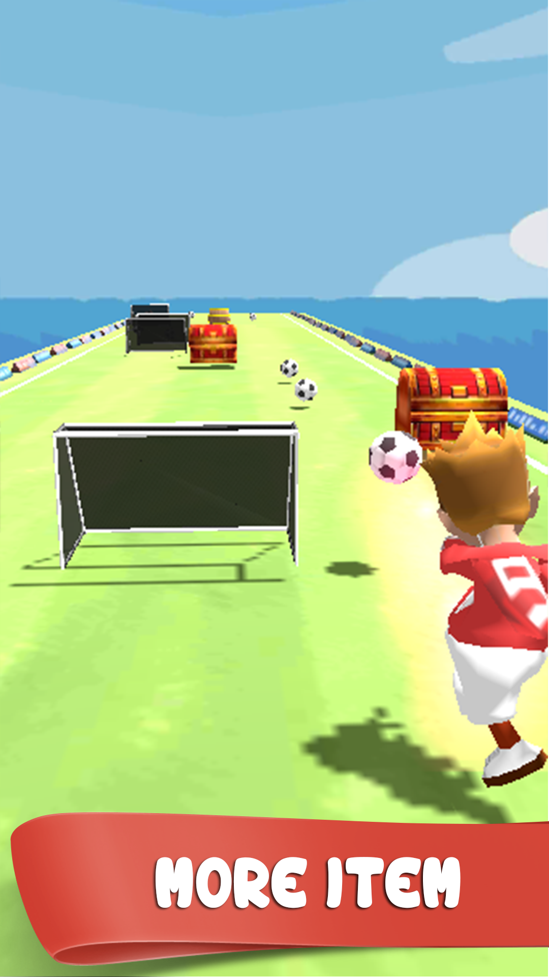 Soccer Running Flick - Football game for striker spirits rush goal ...
