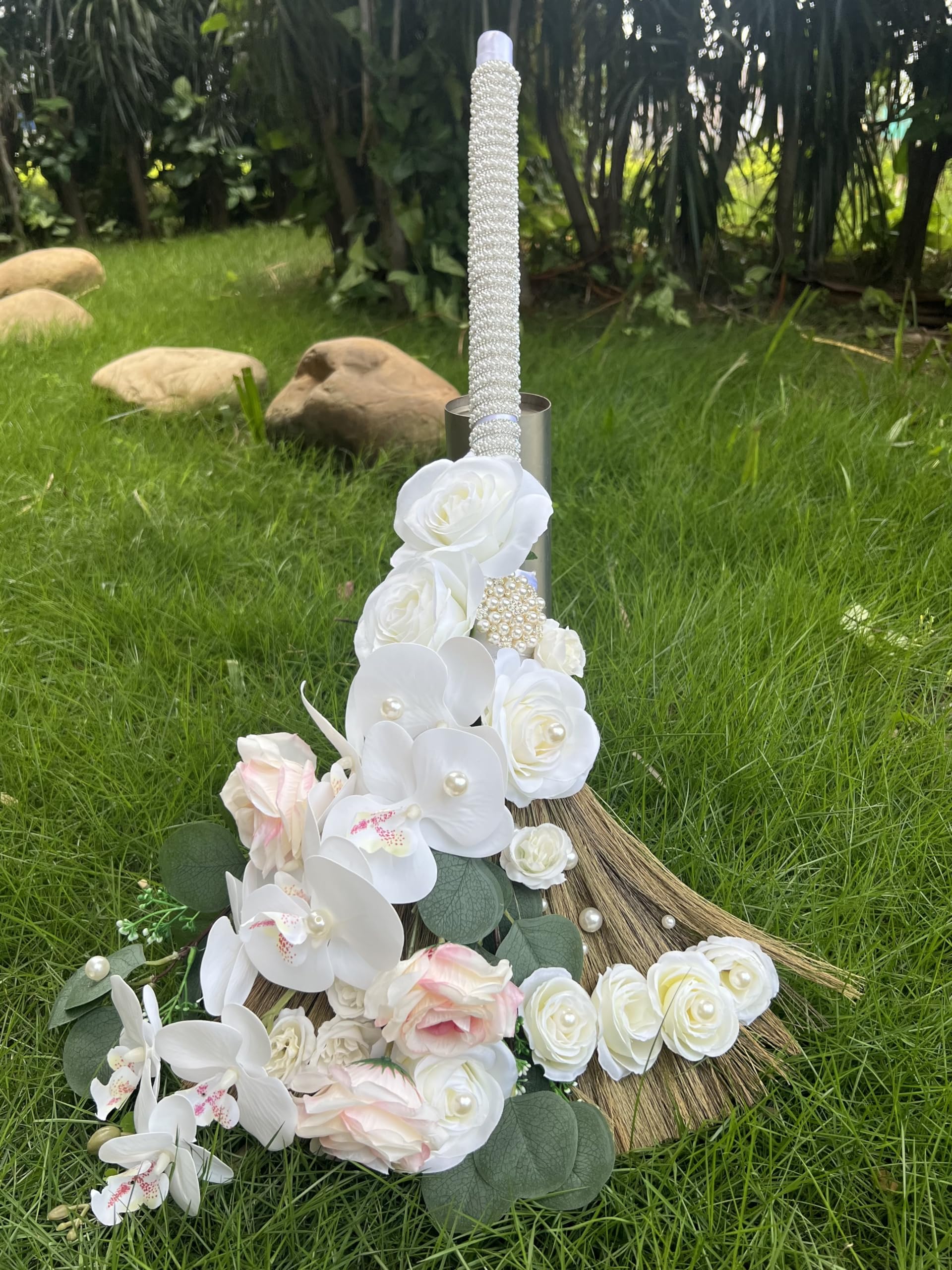 Amazon.com: Wedding Jump Broom Wedding Brooms DIY Wedding Jumping The ...