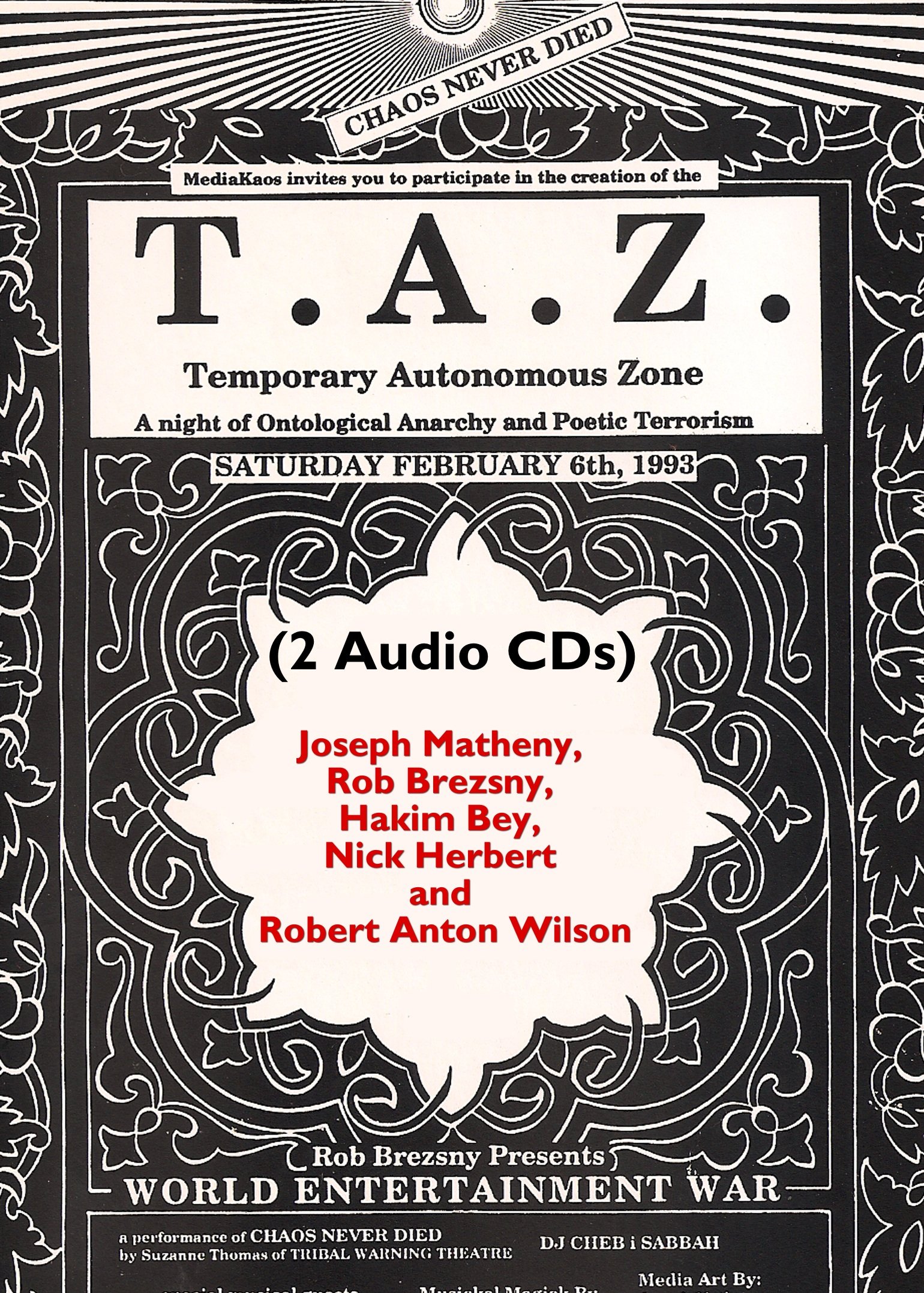 Amazon.com: TAZ: Temporary Autonomous Zone: 9781935150916: Robert Anton ...