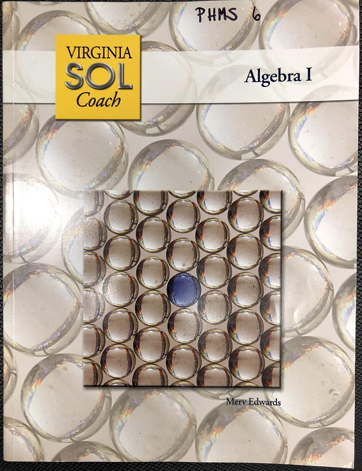 Algebra I (Virginia SOL Coach): Merv Edwards: 9781586204136: Amazon.com ...