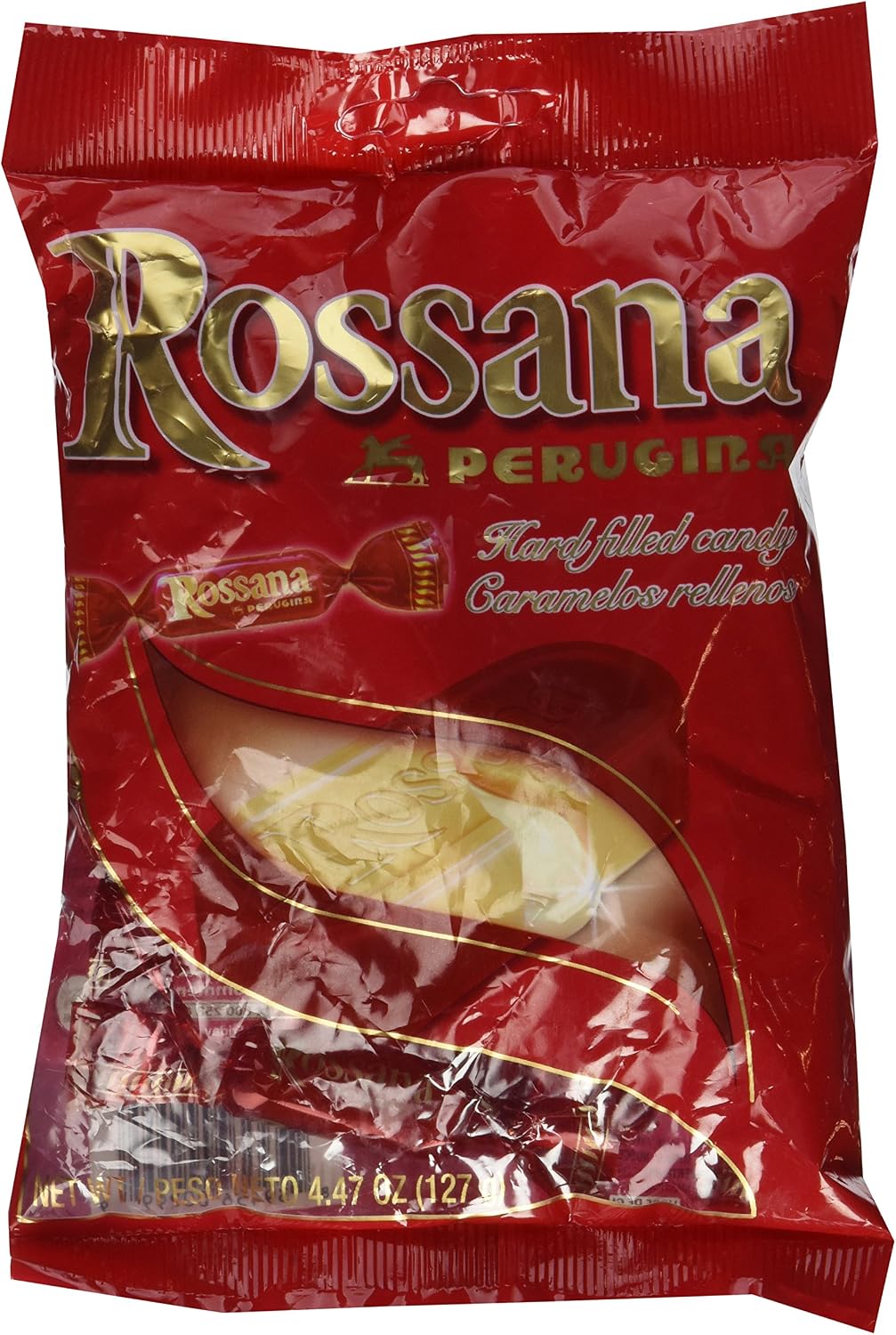 Perugina Rossana Hard Filled Candy, 4.5 Ounce Bag: Buy Online at Best ...