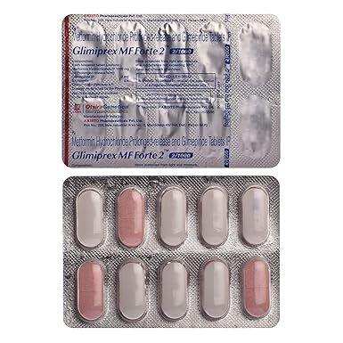 Glimiprex MF Forte 2 - Strip of 10 Tablets : Amazon.in: Health ...