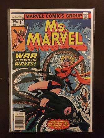 Ms Marvel #16 First Printing 1978 Marvel Comic Book. First Appearance ...