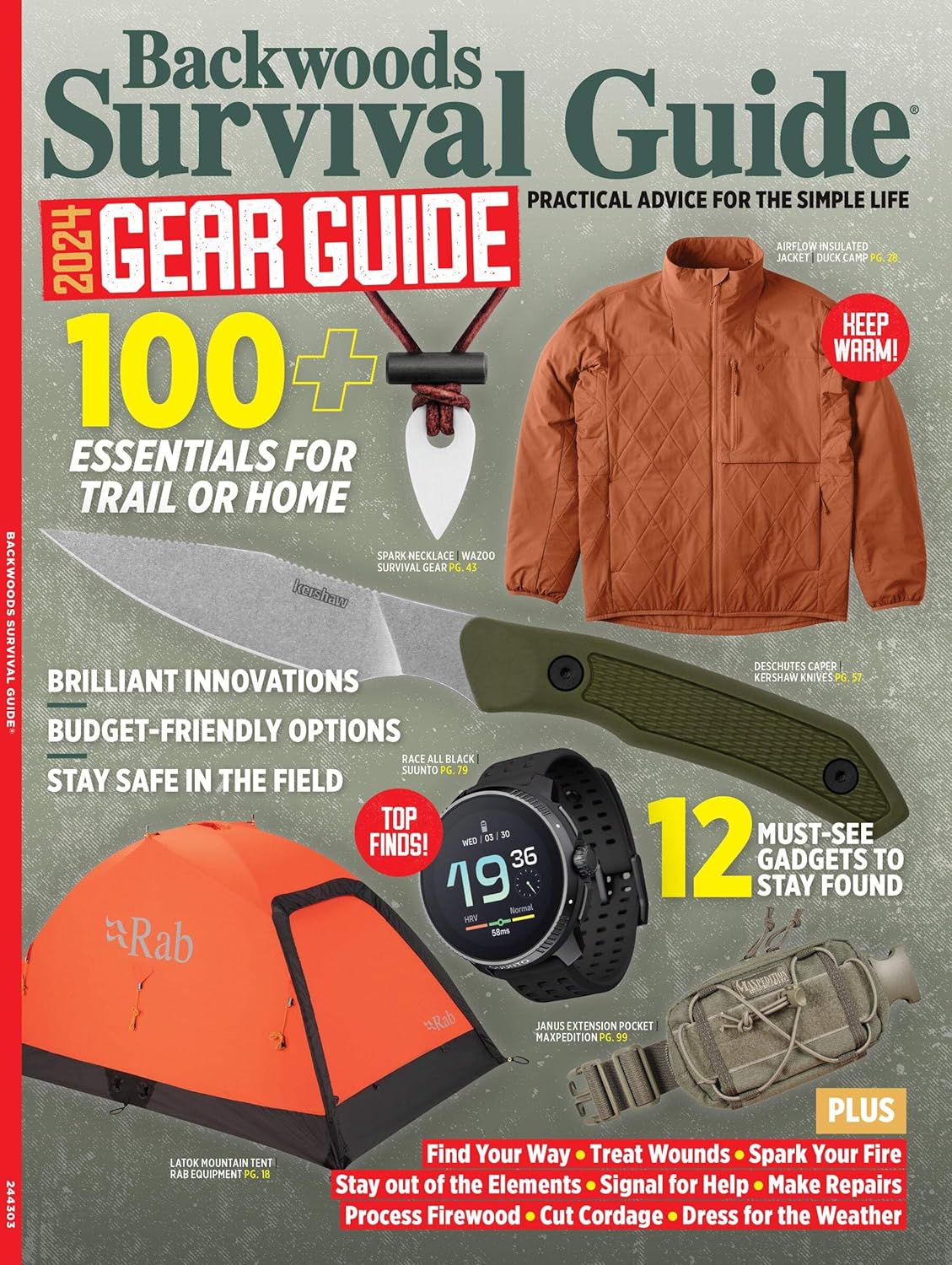 Backwoods Survival Guide - 2024 Gear Guide: 100+ Essential For Trail Or ...