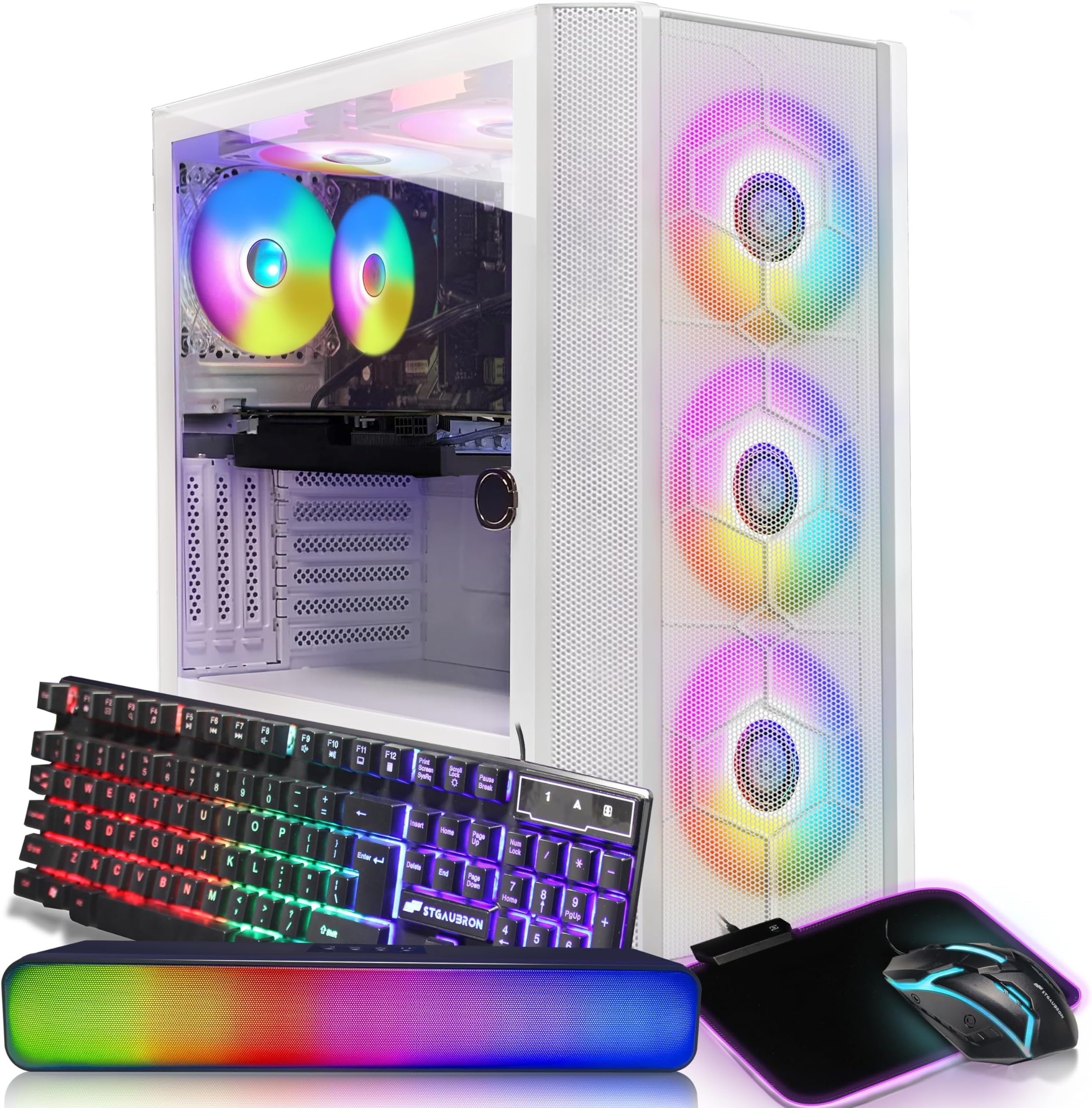 Amazon.com: STGAubron Gaming Desktop PC, Intel Core i7 3.4G up to 3.9G ...