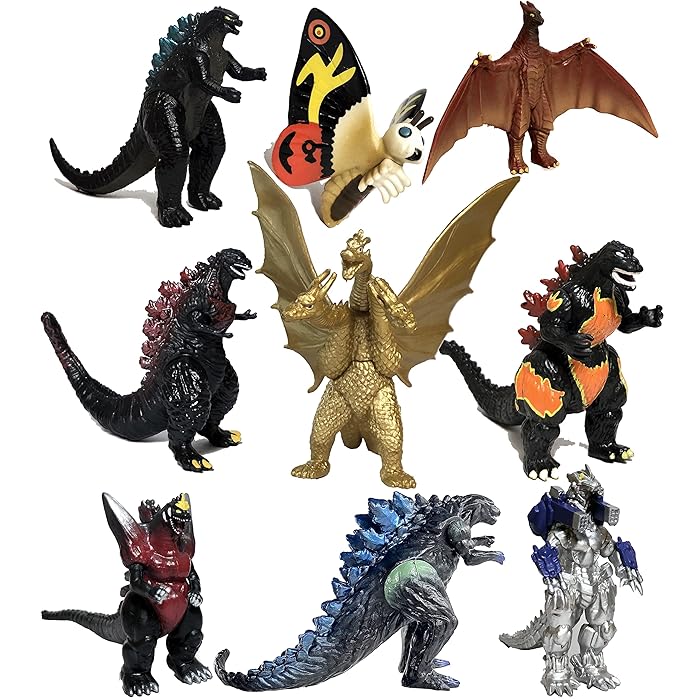 Buy Godzilla Dinosaur Toys King of The Monsters Movable Joint Action ...