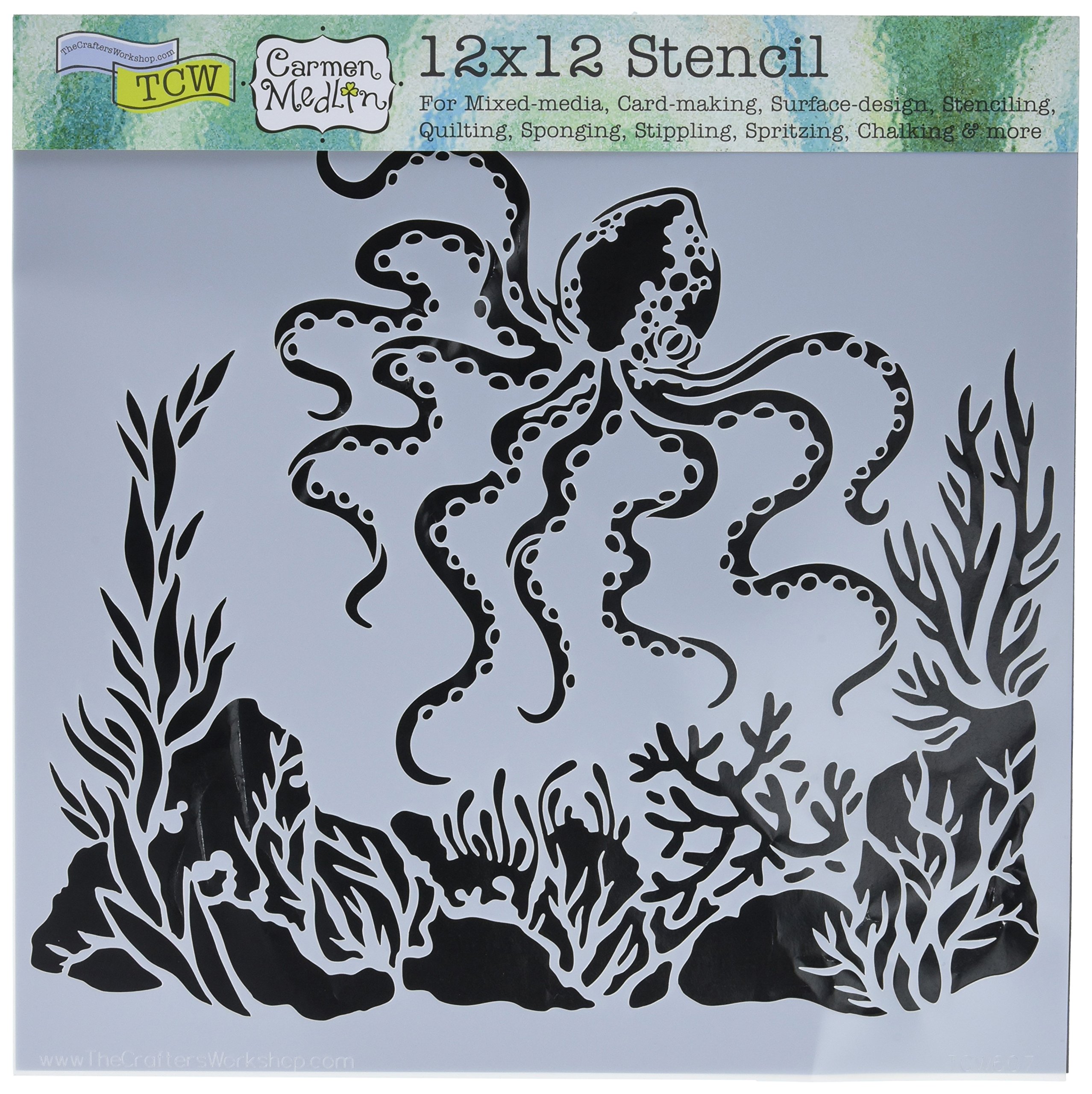 Octopus Stencil Designs