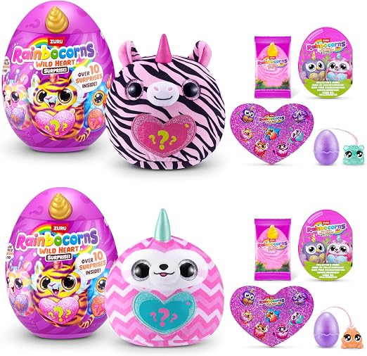 Amazon.com: Rainbocorns Wild Heart Surprise 2 Pack by ZURU ...