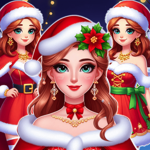 Christmas Dress Up Games For Girls - Xmas Girl Makeup & Makeover Salon ...