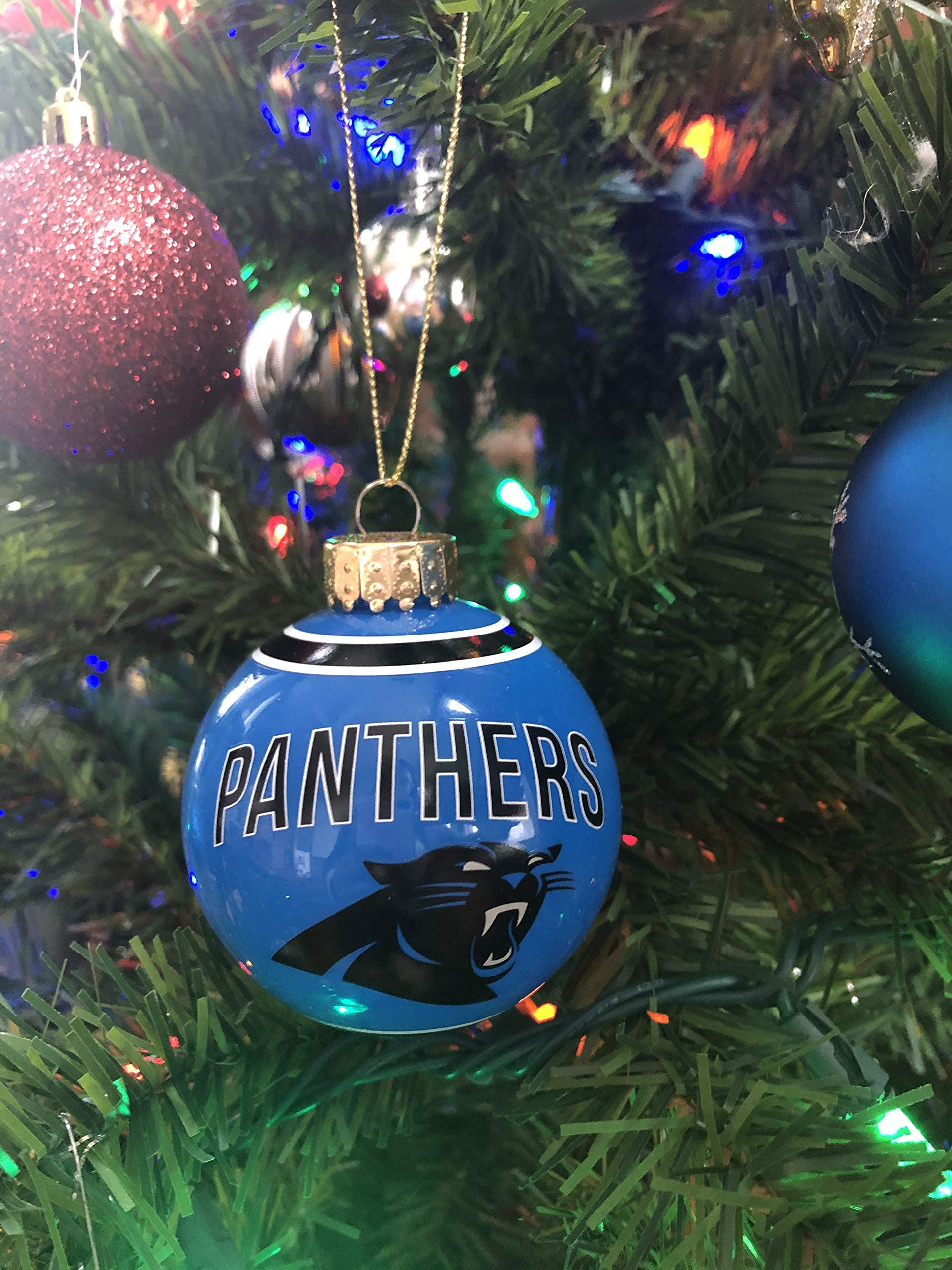 Snapklik.com : FOCO NFL Glass Ball Ornament - Limited Edition Christmas ...