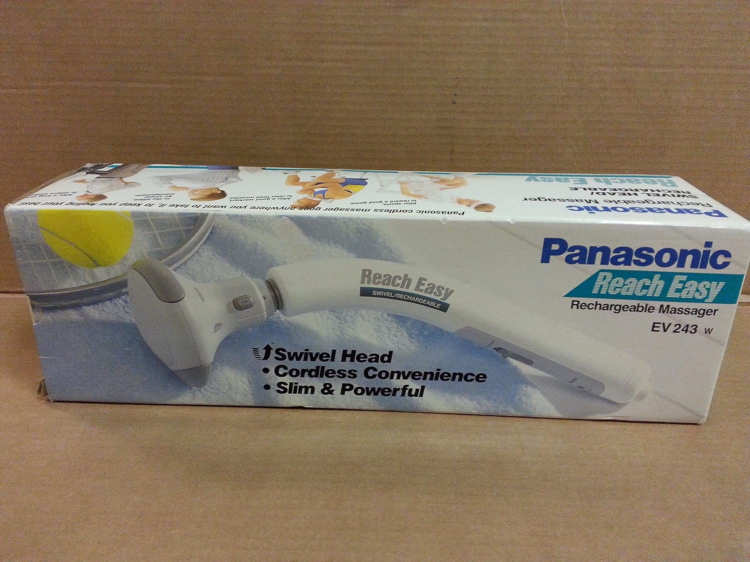 Amazon.com: Panasonic Reach Easy Rechargeable Massager EV243 : Health ...