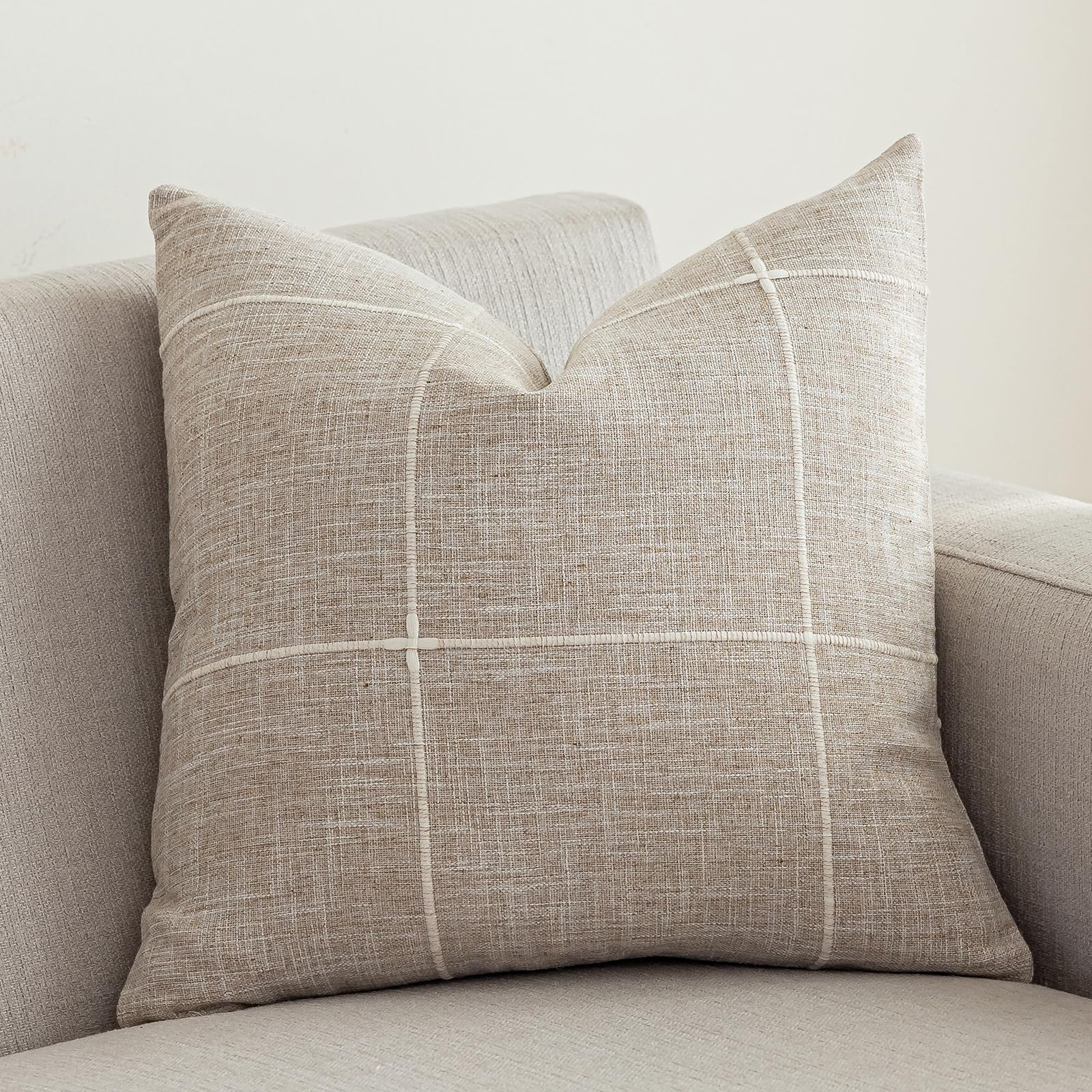 Amazon.com: Canyon Theory Studio Hand Block Print Pure Linen 20x20 Inch ...