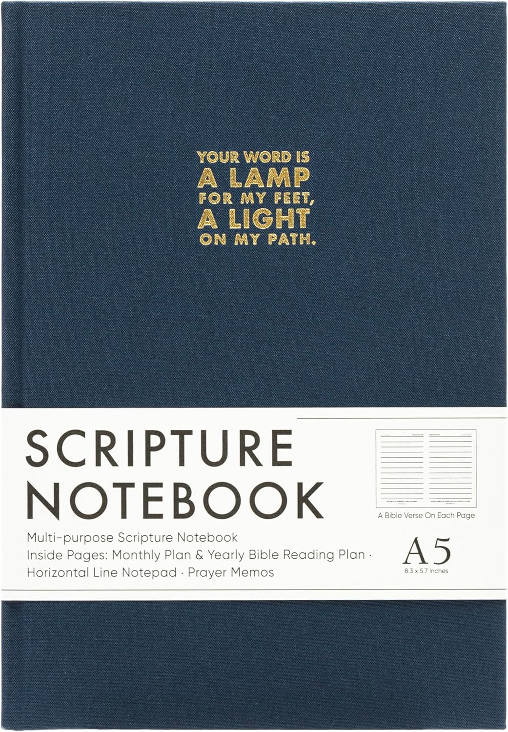 Amazon.com : Inspirational Bible Journal Notebook, Christian Journals ...