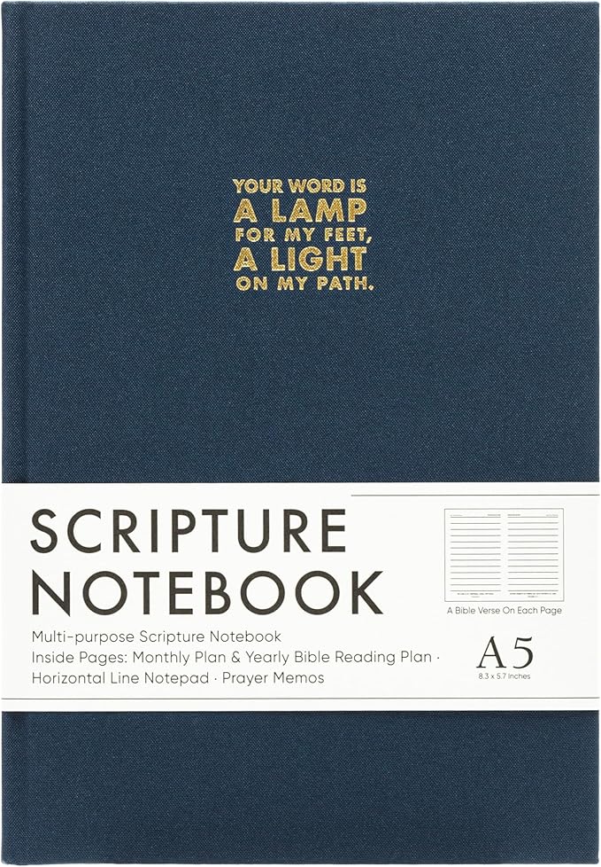 Amazon.com : Inspirational Bible Journal Notebook, Christian Journals ...