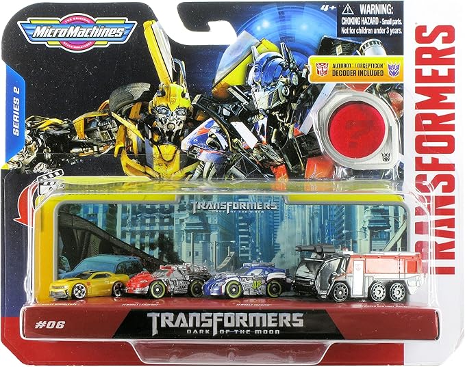 Amazon.com: Micro Machines Transformers Series 2#06 Dark of The Moon ...