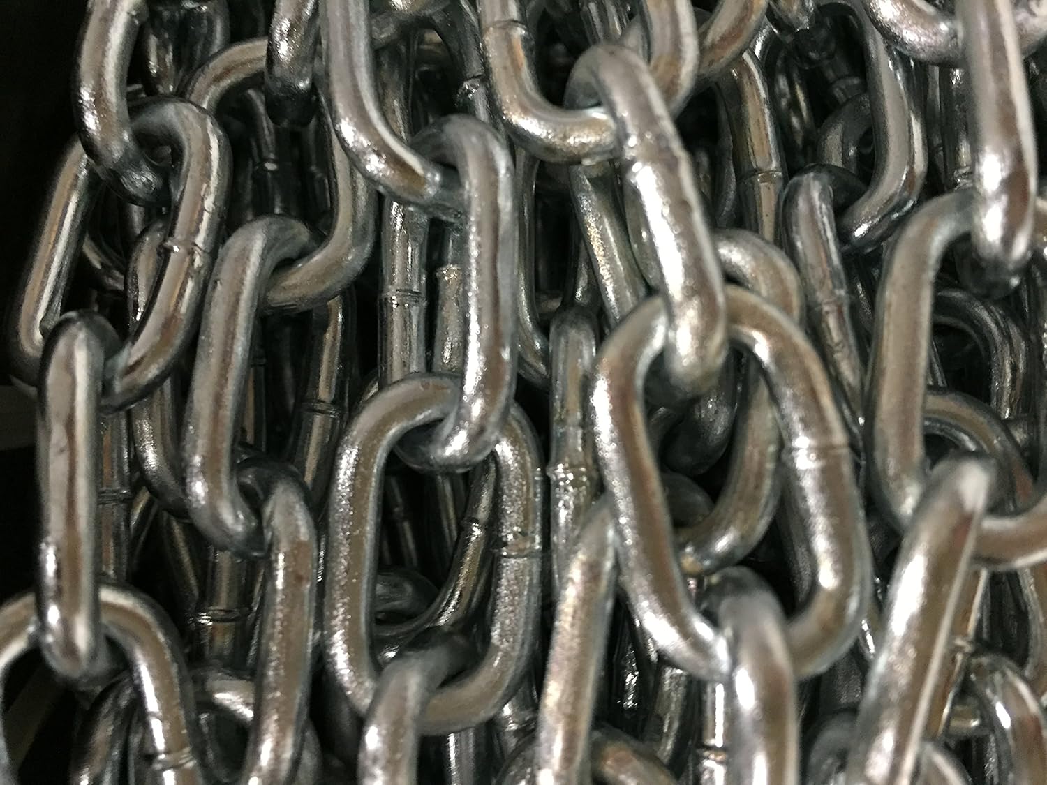 5/32" Galvanized Utility Chain 50' Foot: Amazon.com: Industrial ...