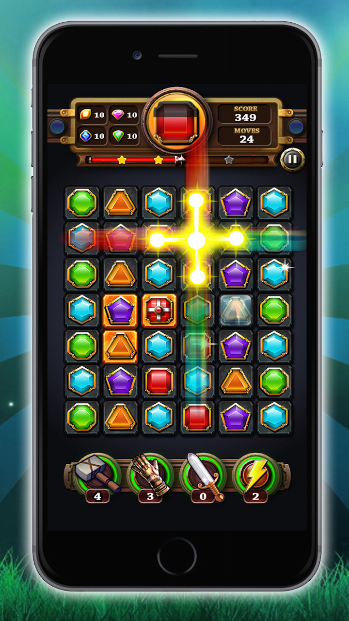 Jewel Crush HD - Jewel Mania Gem Quest 2 - App on the Amazon Appstore