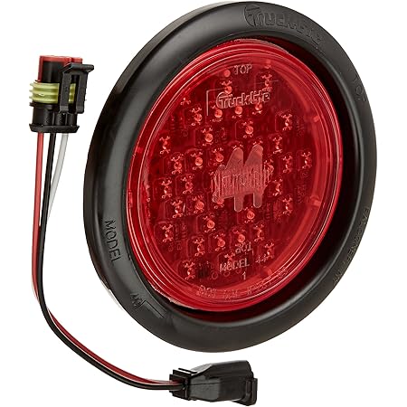 Amazon.com: Truck-Lite 44326R Super 44 Stop, Turn & Tail LED 4 ...