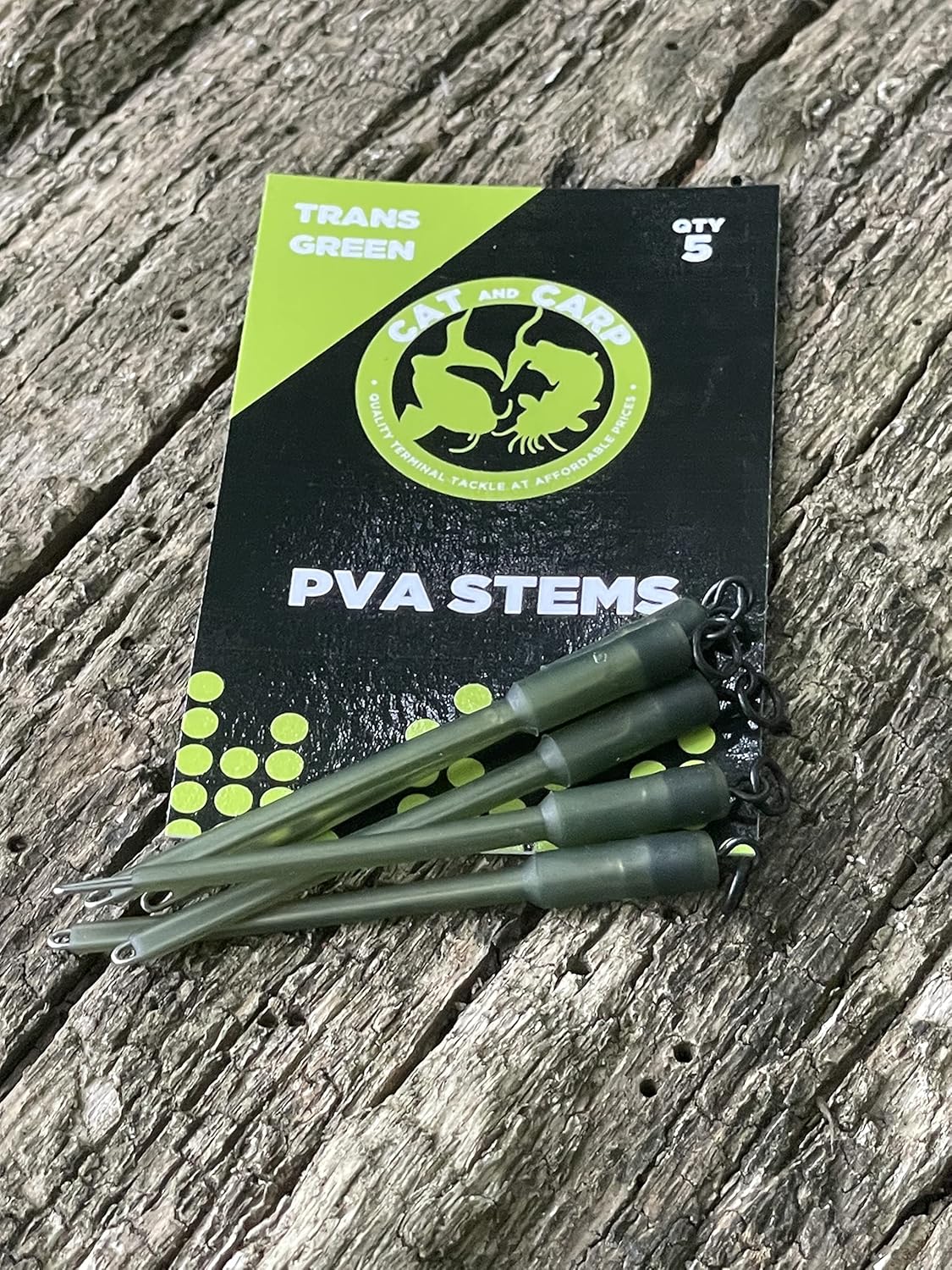 Green PVA Bag Stems. Solid Bag Leaders. PVA Bag Sleeves. Carp Fishing ...