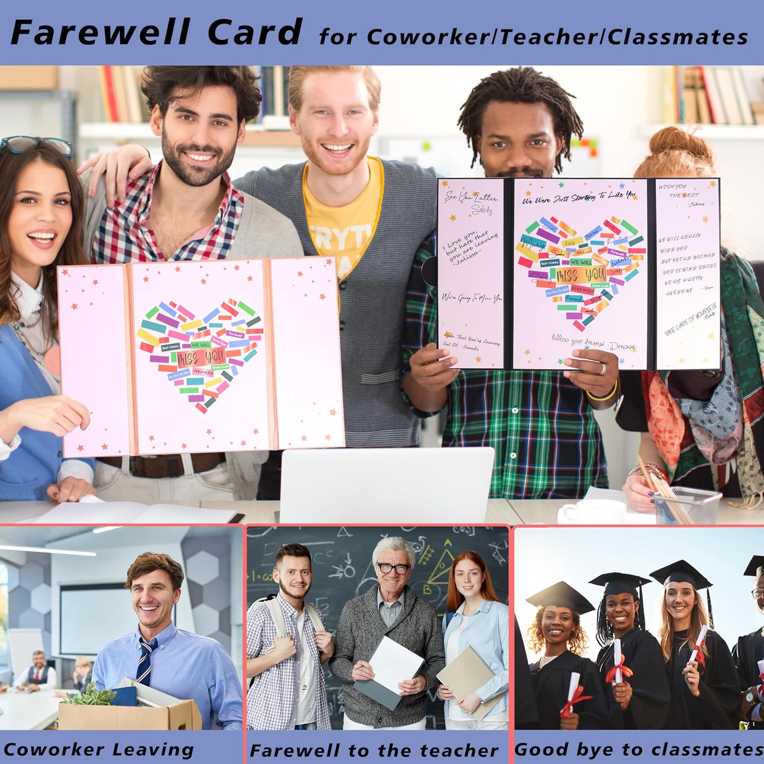 Farewell Card Farewell Gift Farewell Sign Printable Guestbook Sign ...