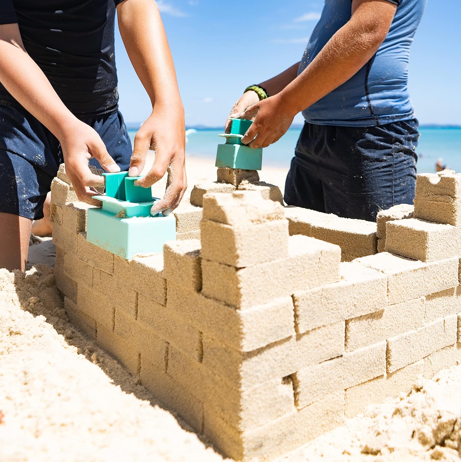 Buy Sand Pal Beach Sand Toys Kit - 9 Pieces Beach Toys Set for Outdoor ...