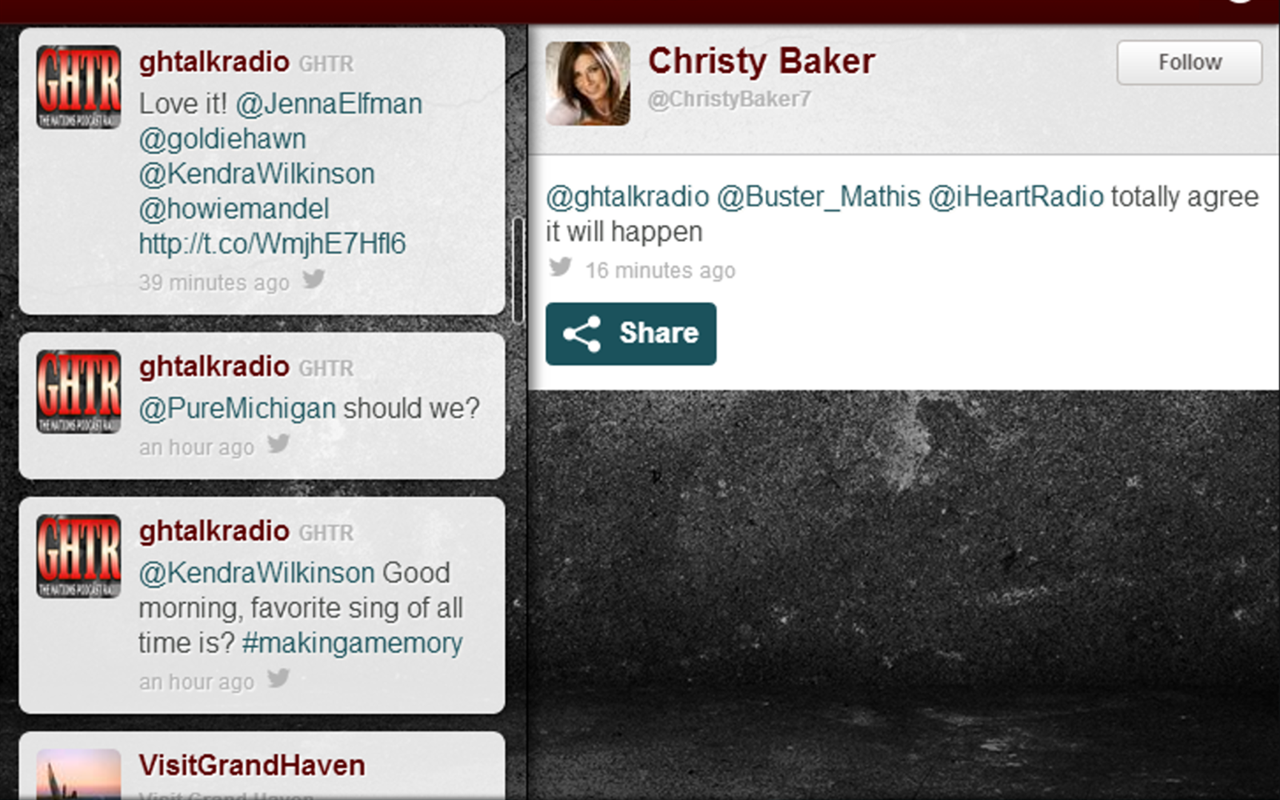 Aplicación GHTR en Amazon Appstore