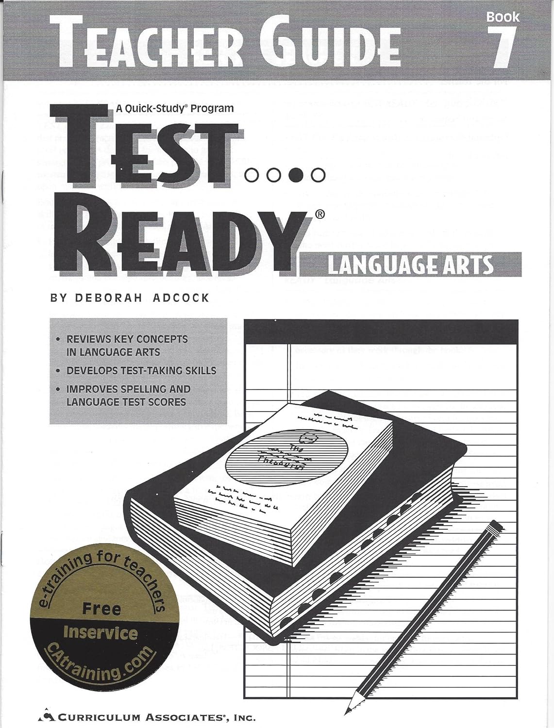 Test Ready Book 7 Teacher Guide Language Arts: unknown author: Amazon ...
