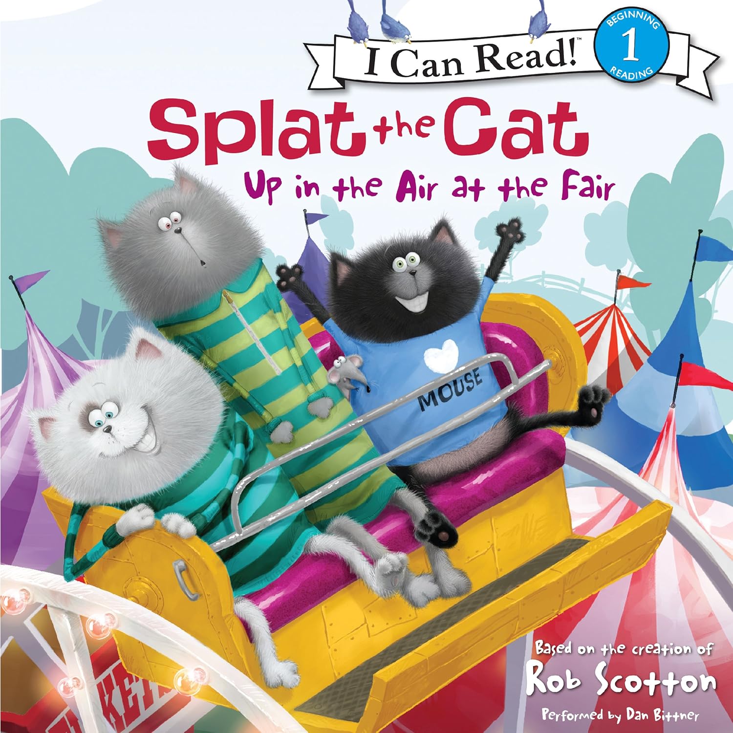 Amazon.com: Splat the Cat: Up in the Air at the Fair (Audible Audio ...