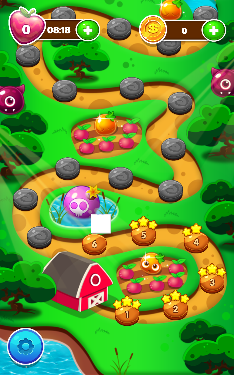 Juicy Fruit Candy Puzzle - Candy Match 3 Games - Tile Connect Match ...
