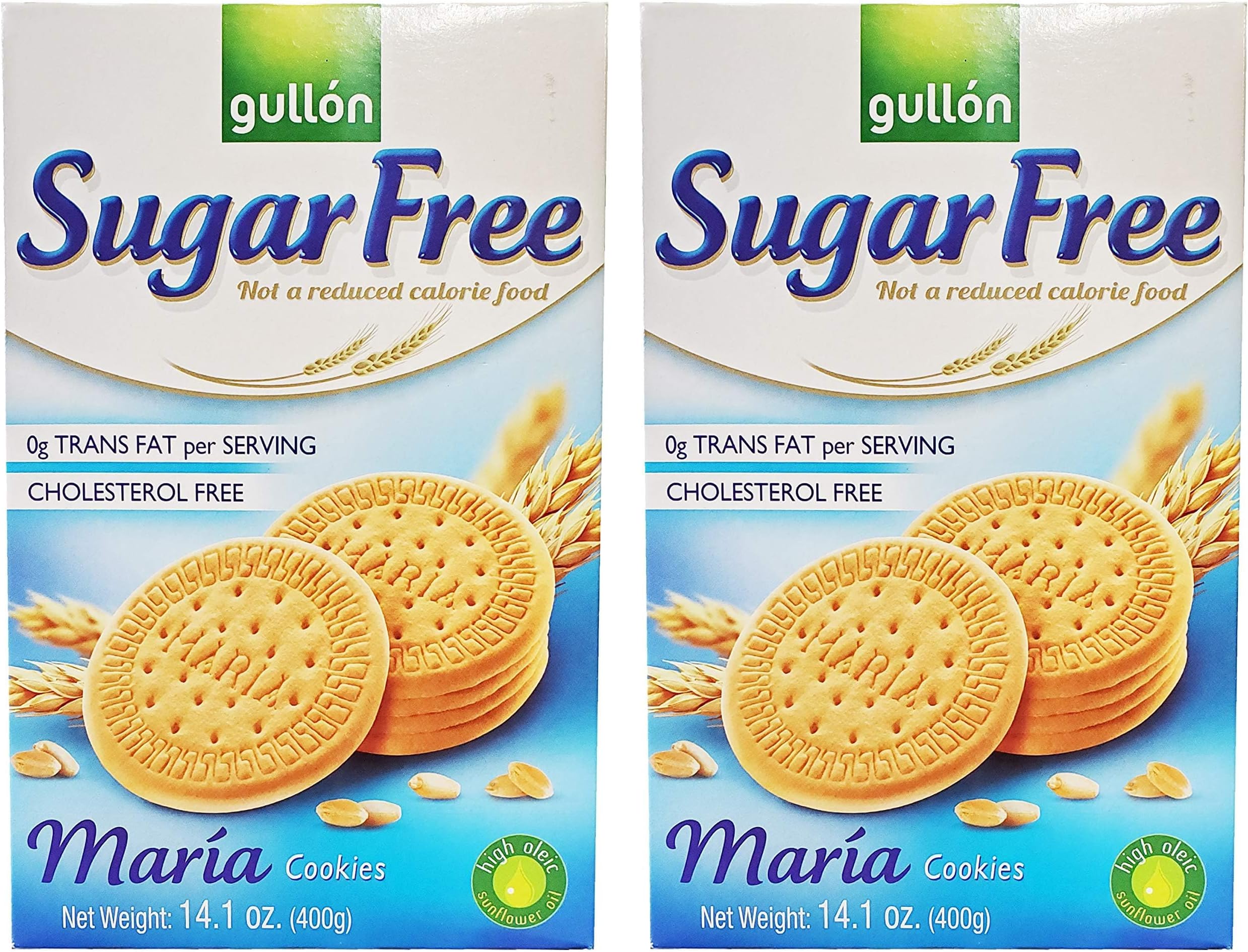 Amazon.com: Gullon Sugar Free Maria Cookies (2 Pack, Total of 28.2oz ...