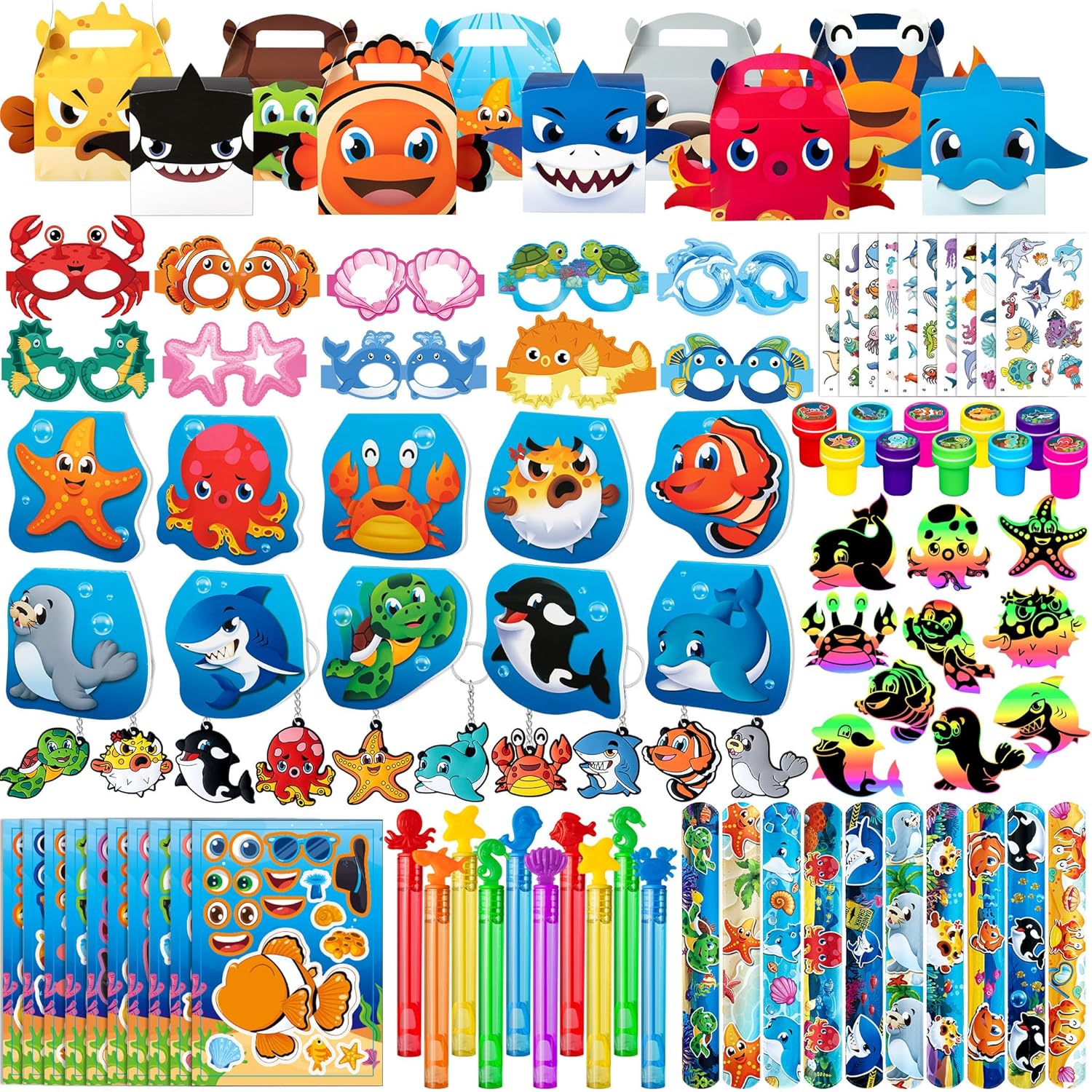 Amazon.com: DMIGHT Under the Sea Party Favors Ocean Animals Party ...
