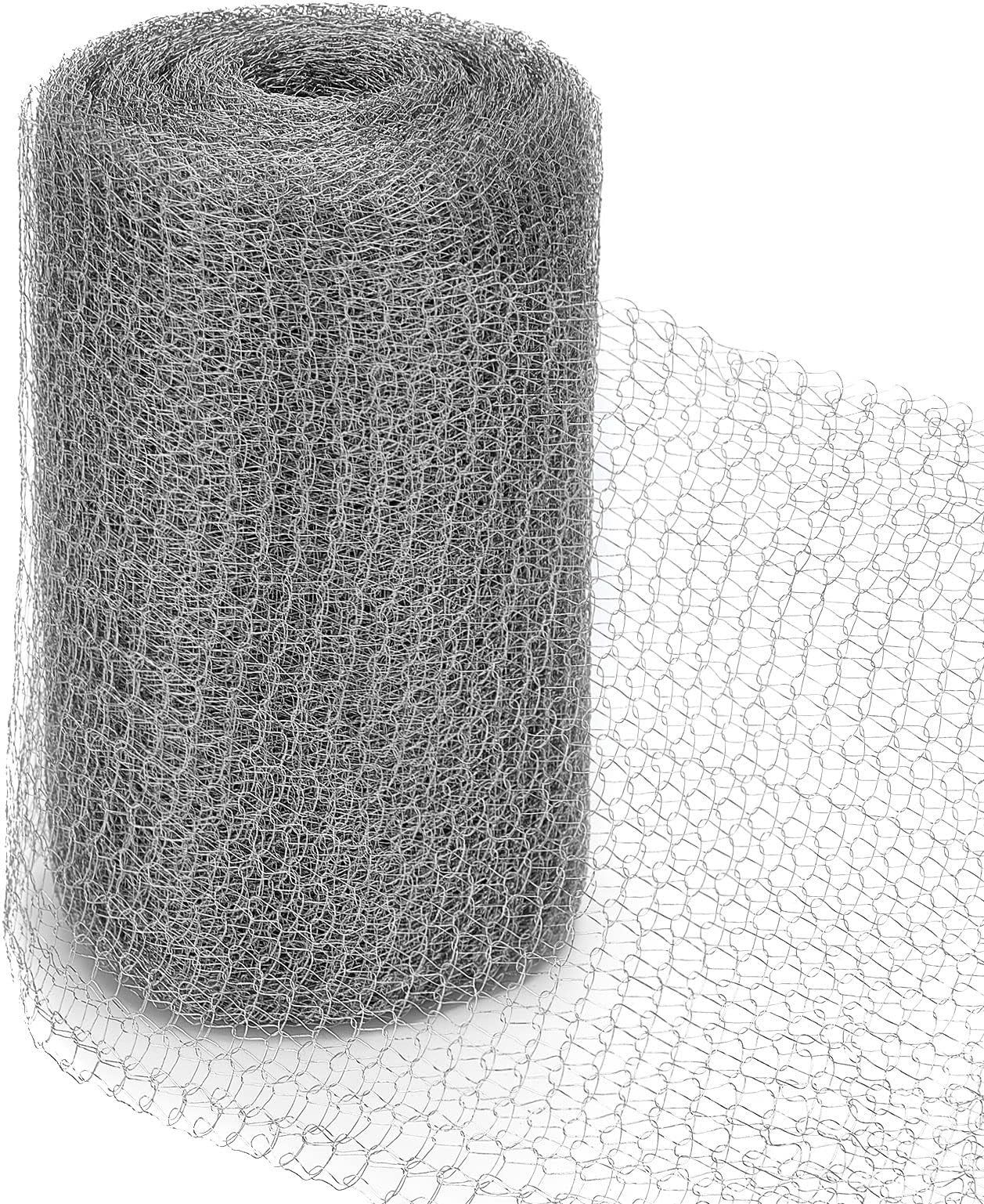 GERAWOO Stainless Steel Mesh Gap Blocker, 20 Feet Steel Wool Fill ...