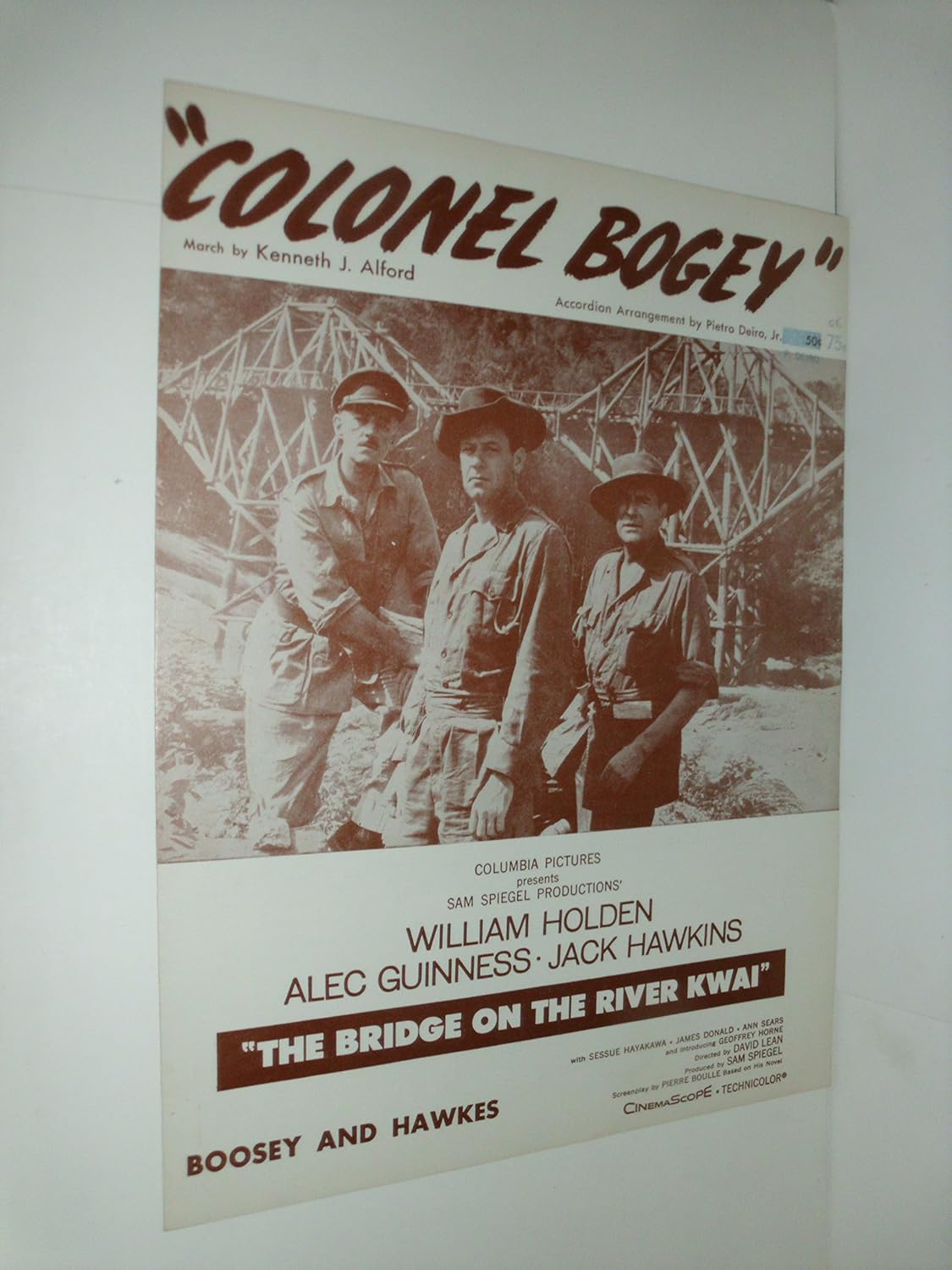"Colonel Bogey" From the Bridge on the River Kwai - Accordion: Alford ...