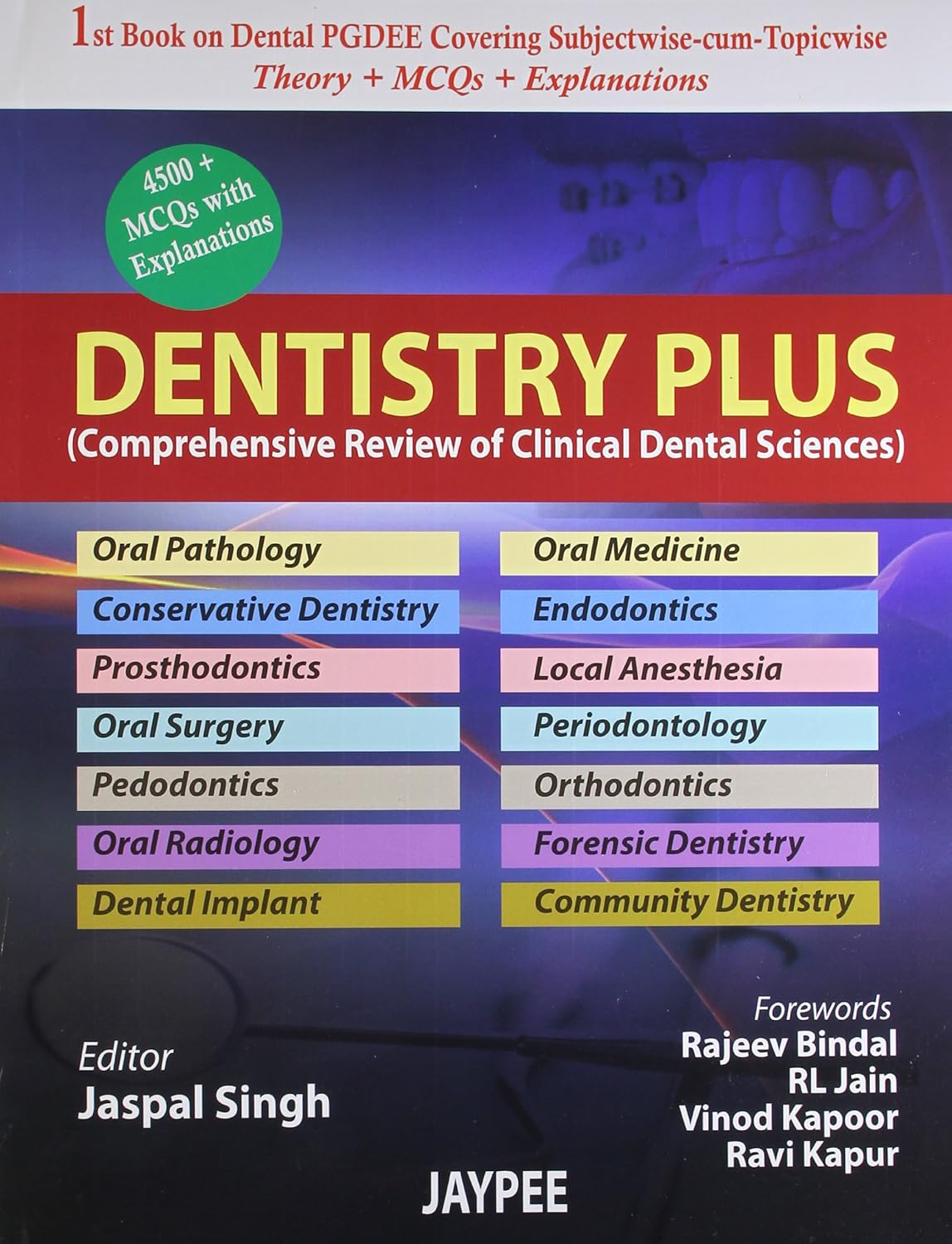 Dentistry Plus: Jaspal Singh: 9789350254004: Amazon.com: Books