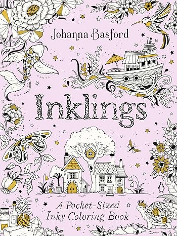 Amazon.com: Inklings: A Pocket-Sized Inky Coloring Book: 9780593994672 ...