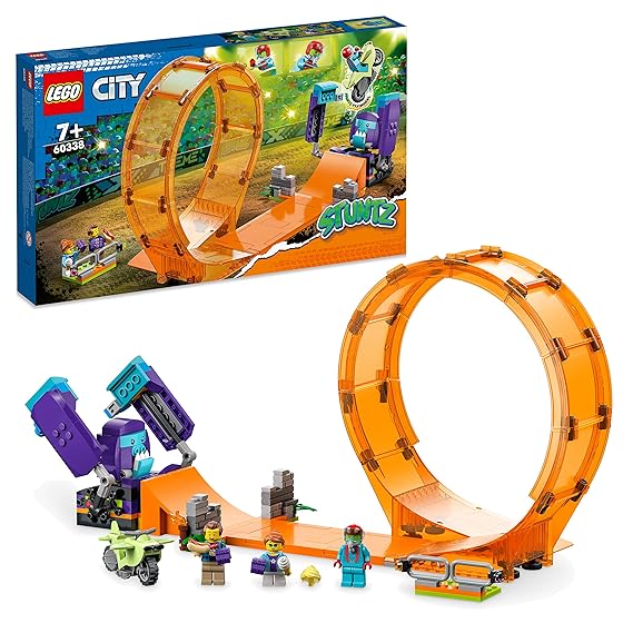 LEGO City Smashing Chimpanzee Stunt Loop 60338 Building Kit (226 Pieces ...