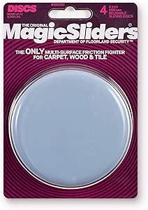 MAGIC SLIDERS - 4 in. (100mm) Round, Reusable, 4-pack- Reusable ...
